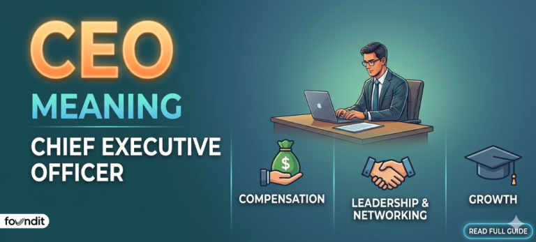 CEO: Meaning, Salary, Roles & Career Path ( 2026 Guide)